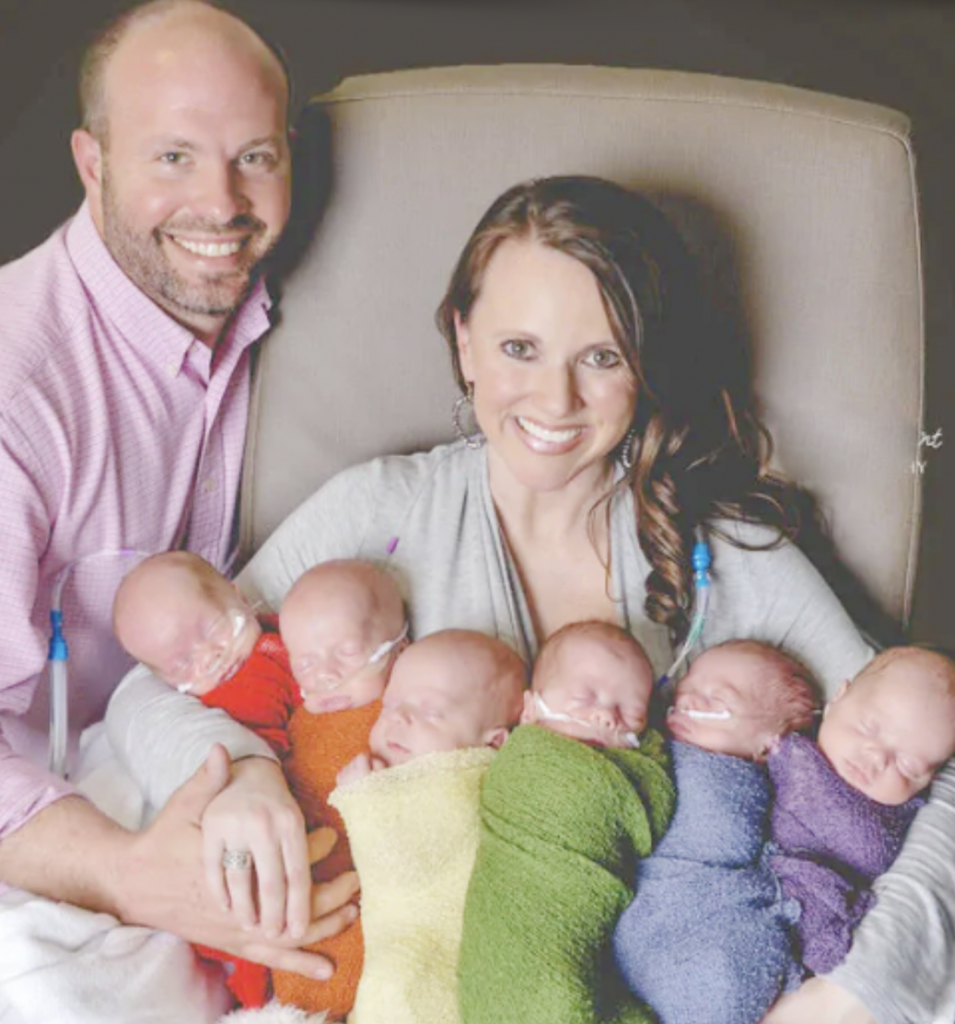 Meet The Miracle Sextuplets Born 10 Weeks Forming The Most Beautiful ...