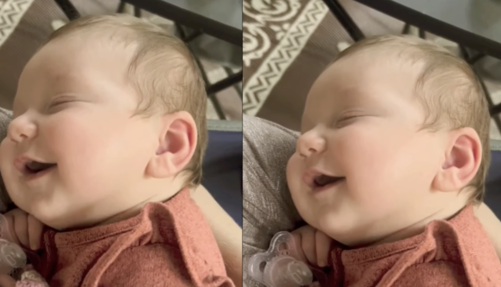 What a beautiful moment to capture on video.Trevin Meets Baby Brother ...