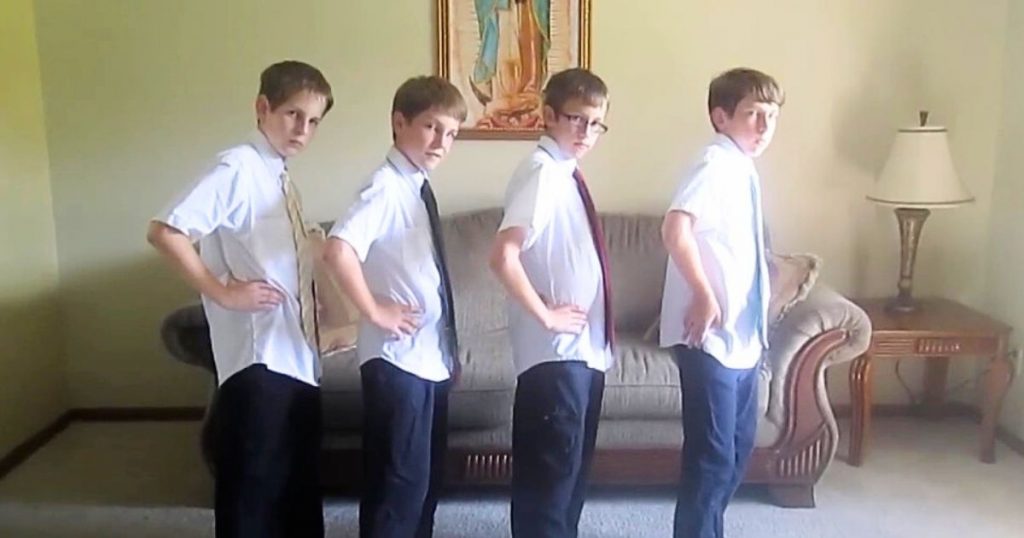 4 middle schoolers dance to boy band song completely unaware sneaky ...